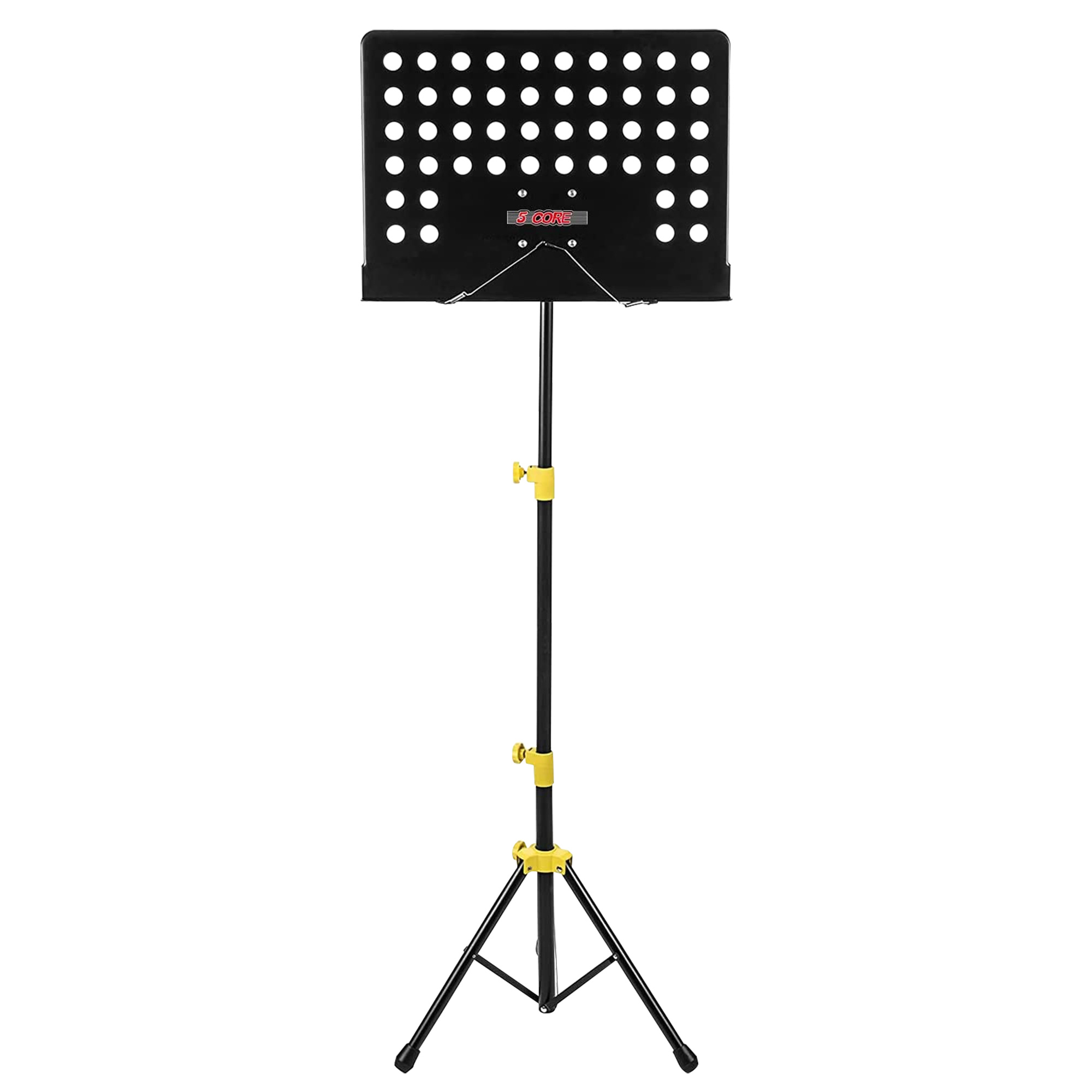 5 Core Sheet Music Stand Professional Folding Adjustable Portable ...