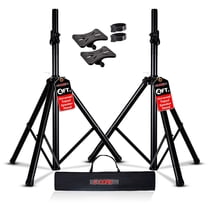 USX MOUNT Adjustable Height Speaker Stand for Satellite & Bookshelf ...