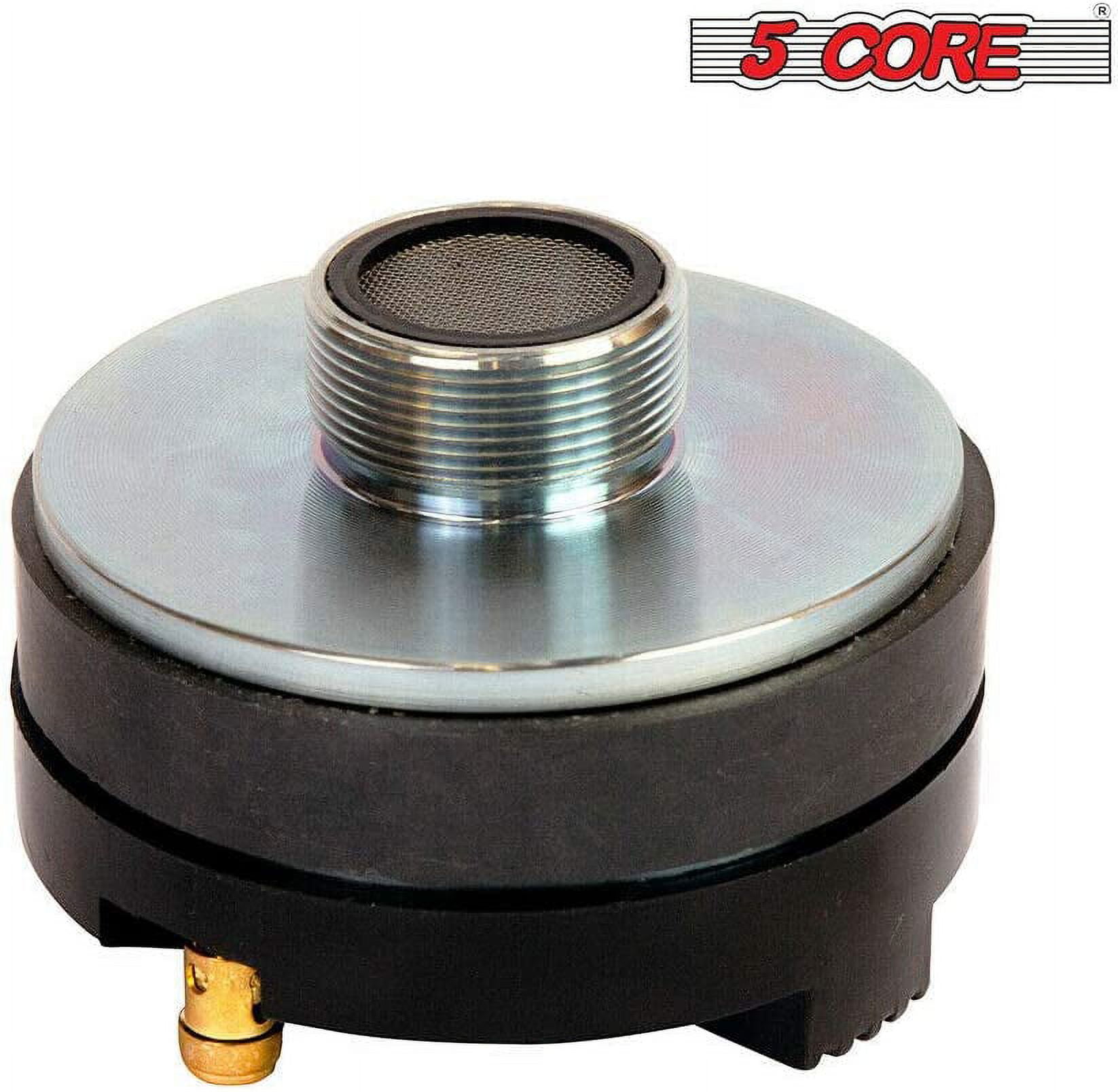 5 Core Titanium Compression Driver Screw-on Horn Speaker Tweeter 2000W ...