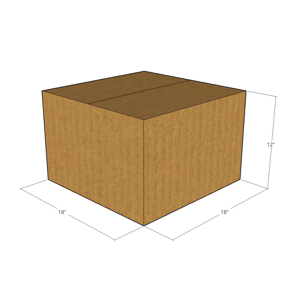 5 Corrugated Boxes 18x18x12 32 ECT - New for Packing or Shipping Needs ...