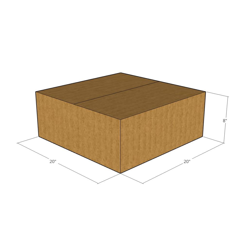 5 Corrugated Boxes 20x20x8 32 ECT - New for Packing or Shipping Needs ...