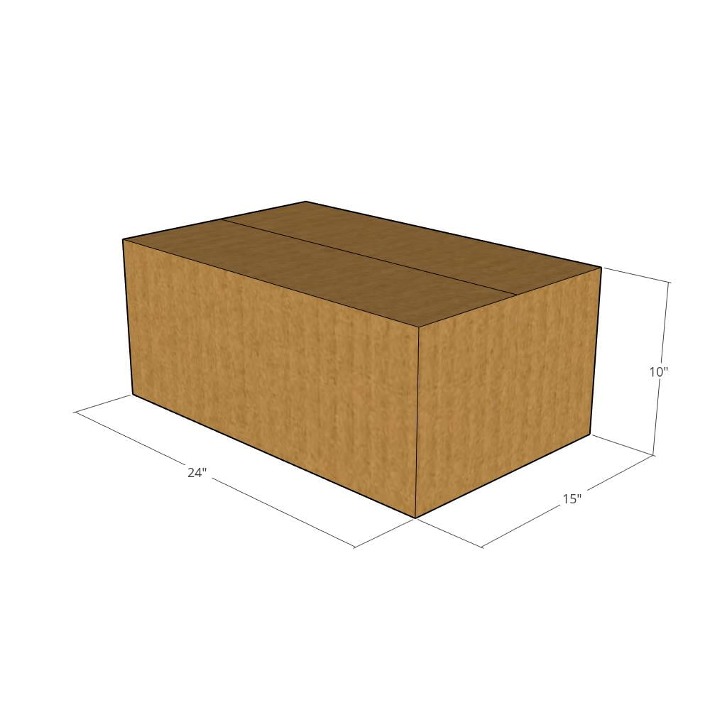 5 Corrugated Boxes 24x15x10 32 ECT - New for Packing or Shipping Needs ...