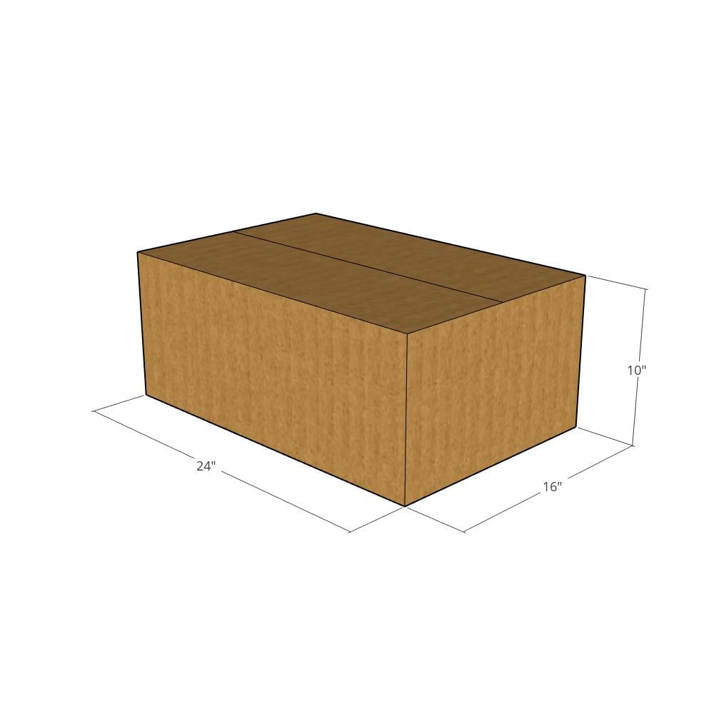 5 Corrugated Boxes 24x16x10 32 ECT - New for Packing or Shipping Needs ...