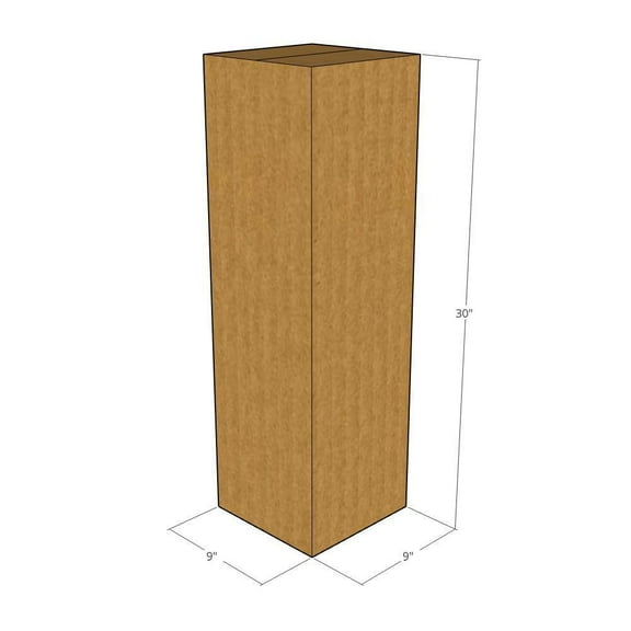 12x12x12 Kraft Brown Corrugated Shipping Boxes, 44 ECT Single-Wall, Qty ...