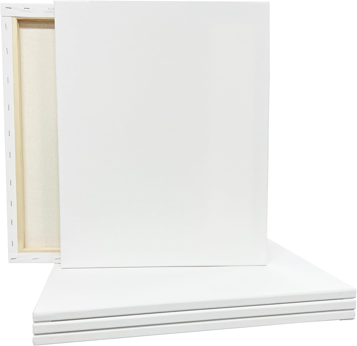 5 Count (20 Total) 16” x 20” White Super Value Canvas by Artist's Loft ...
