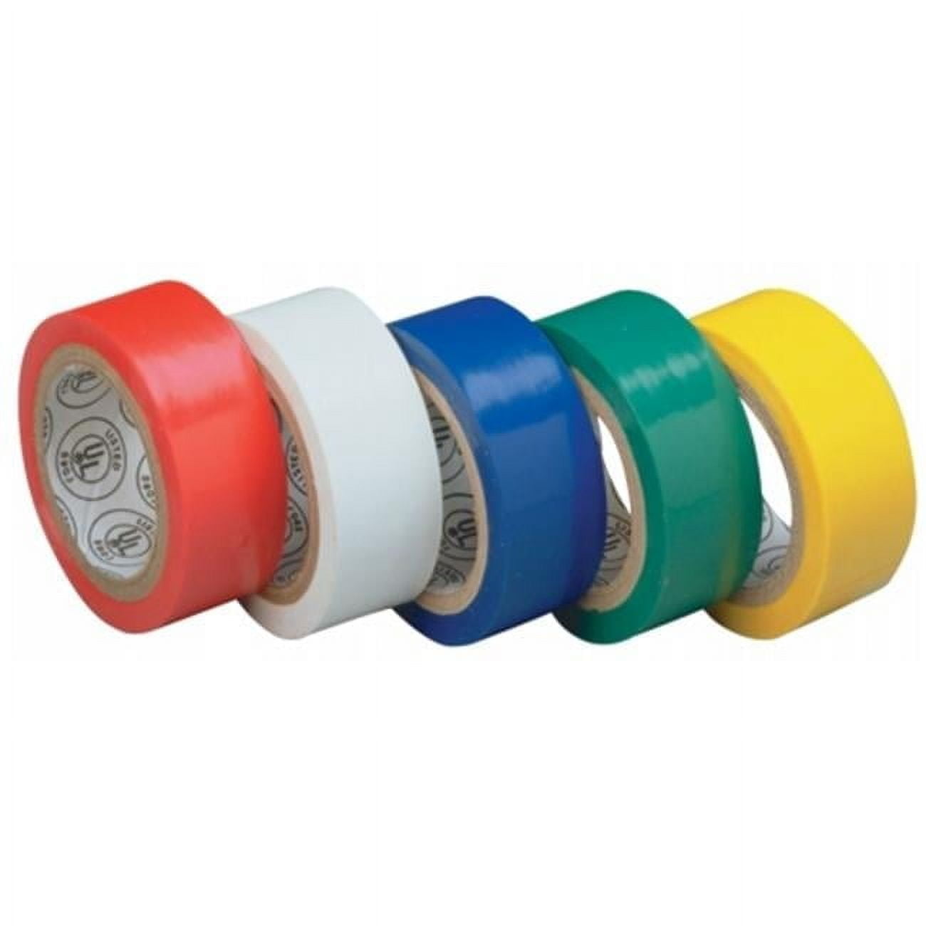 5 Count .5 in. X 20 ft. Assorted Electrical Tape - Walmart.com