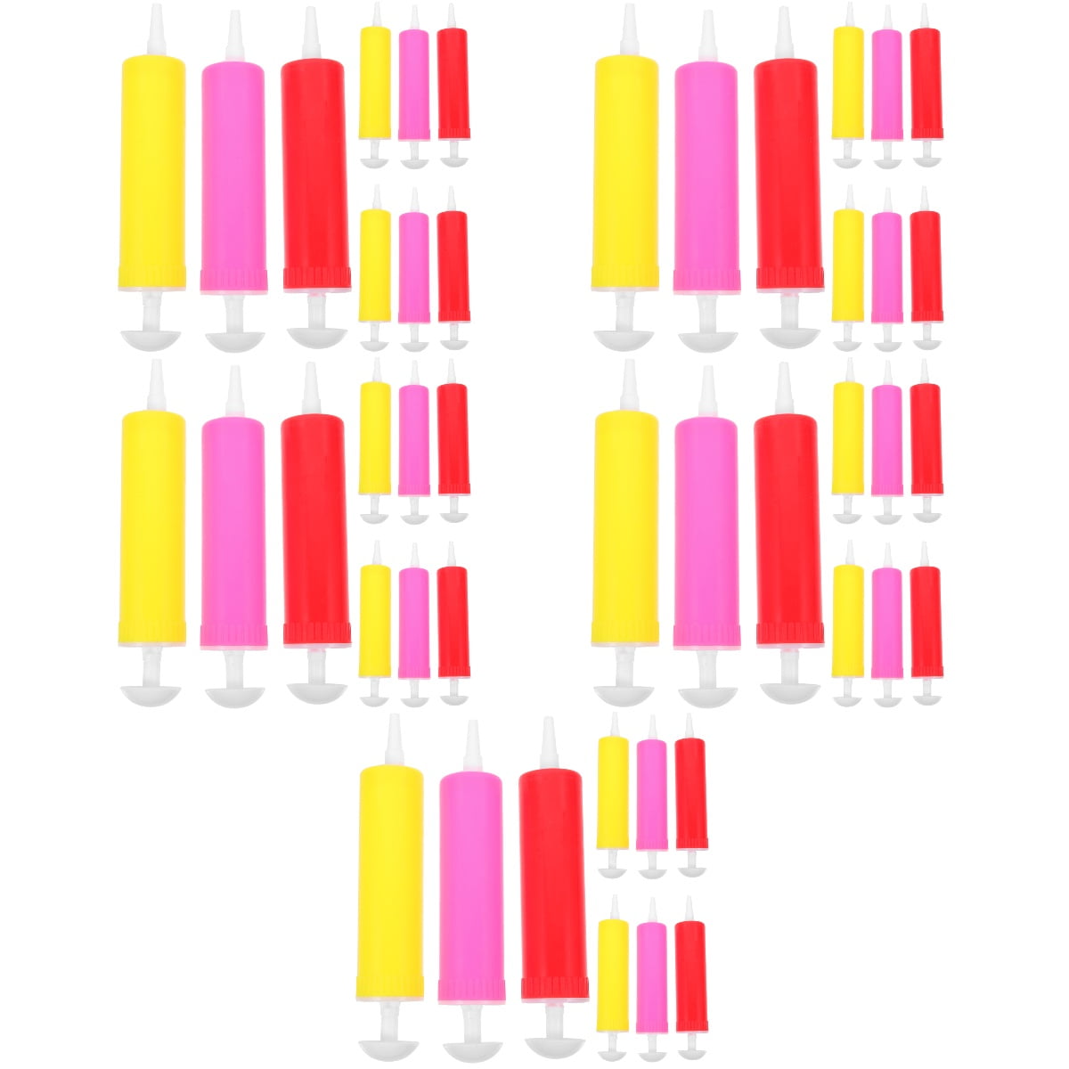 5 Count Balloons Coverslip Manual Air Pump Hand Pumps Exercise ...