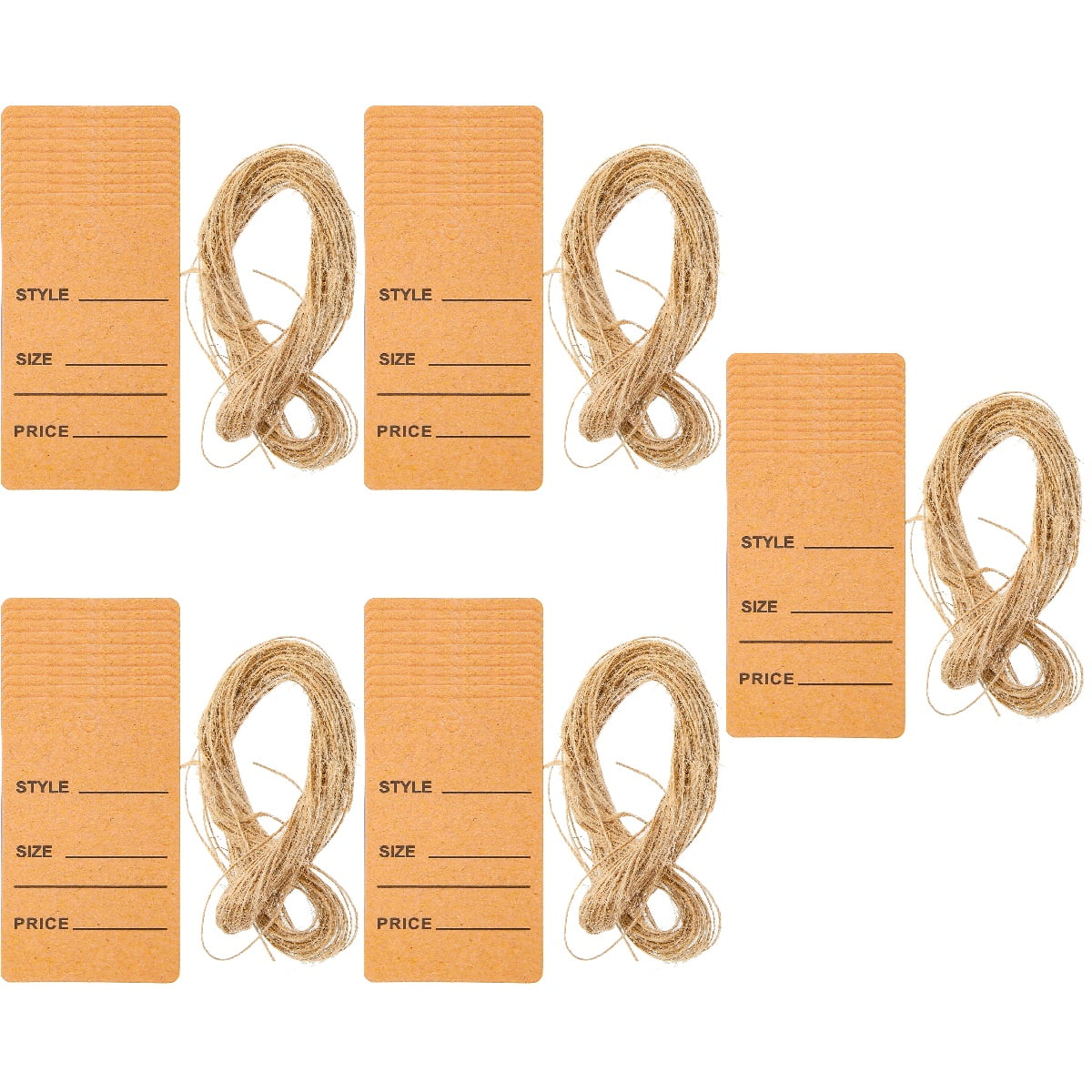 5 Count Cable Label Handwritten Price Tag Hanging Tags 5x3CM Light ...