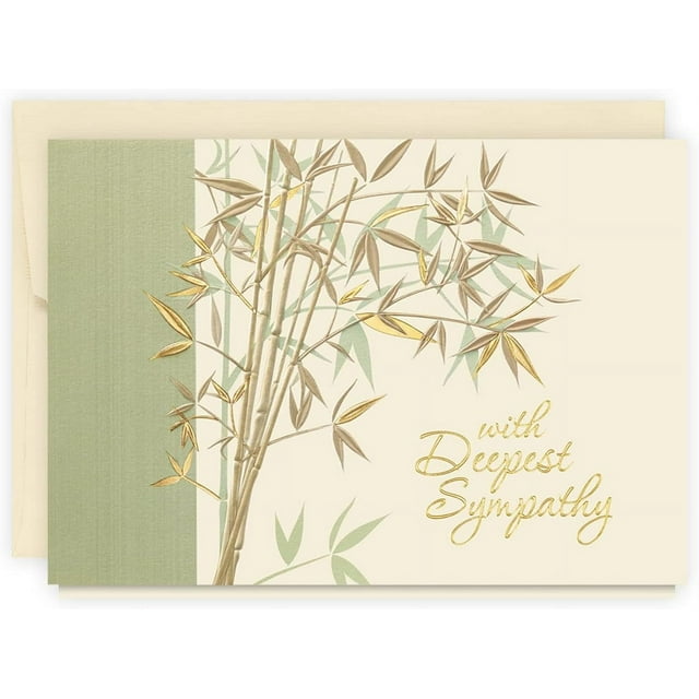 5 Count Card Pack, Sympathy Cards with Pearl Lined Envelopes (With ...