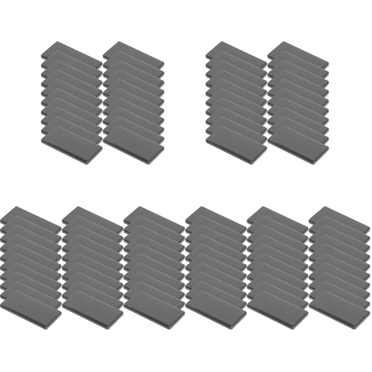 5 Count Cavity Anchor Nuts Stainless Aluminum Profile End Cap - Walmart.com