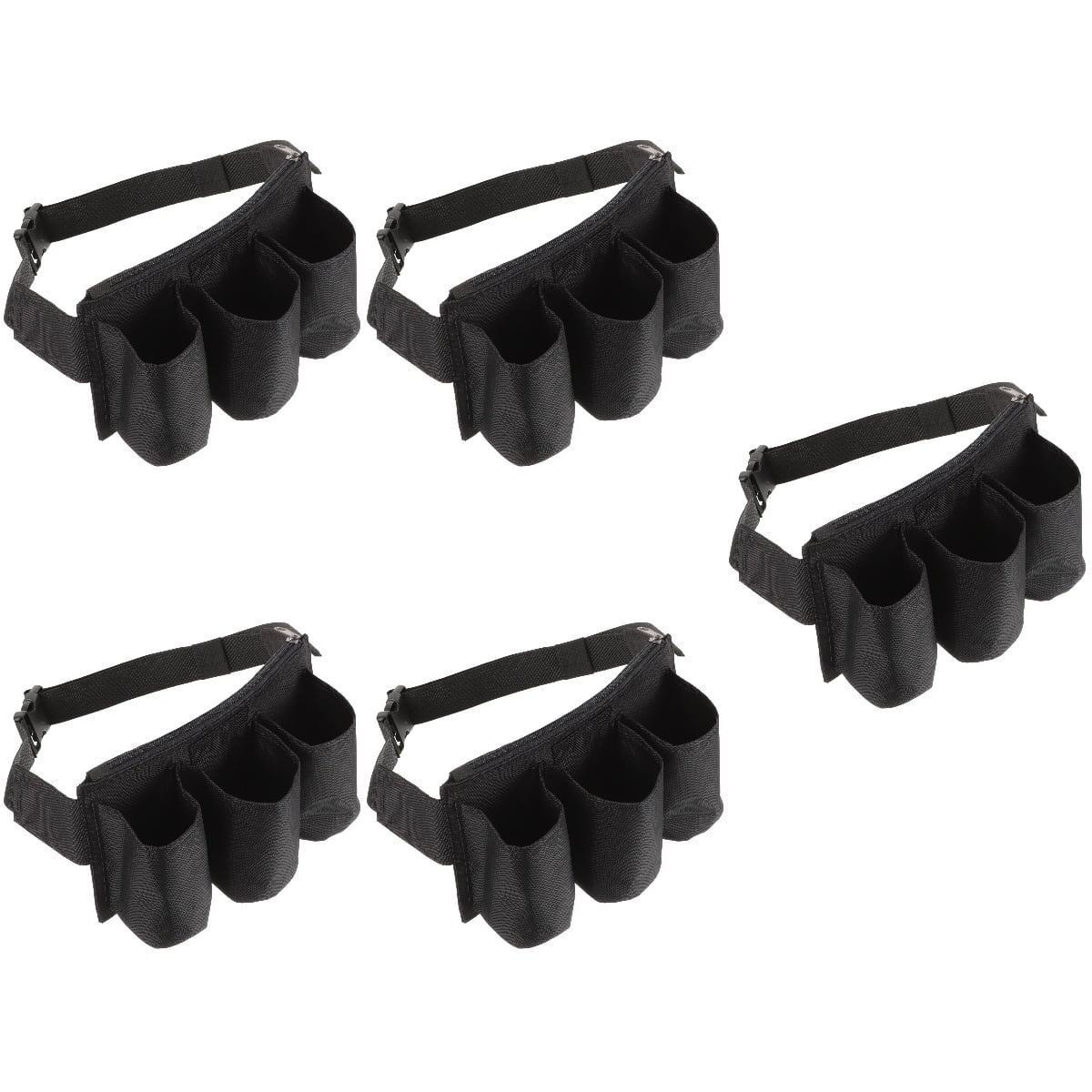 5 Count Cleaning Belt for Women Utility Tool Bag Fanny Pack Work Miss ...