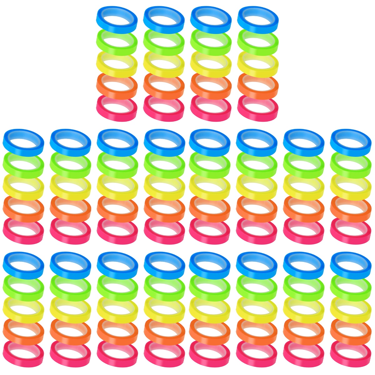 5 Count Decorative Scrapbooking Tape Ultra Thin Index Stickers ...