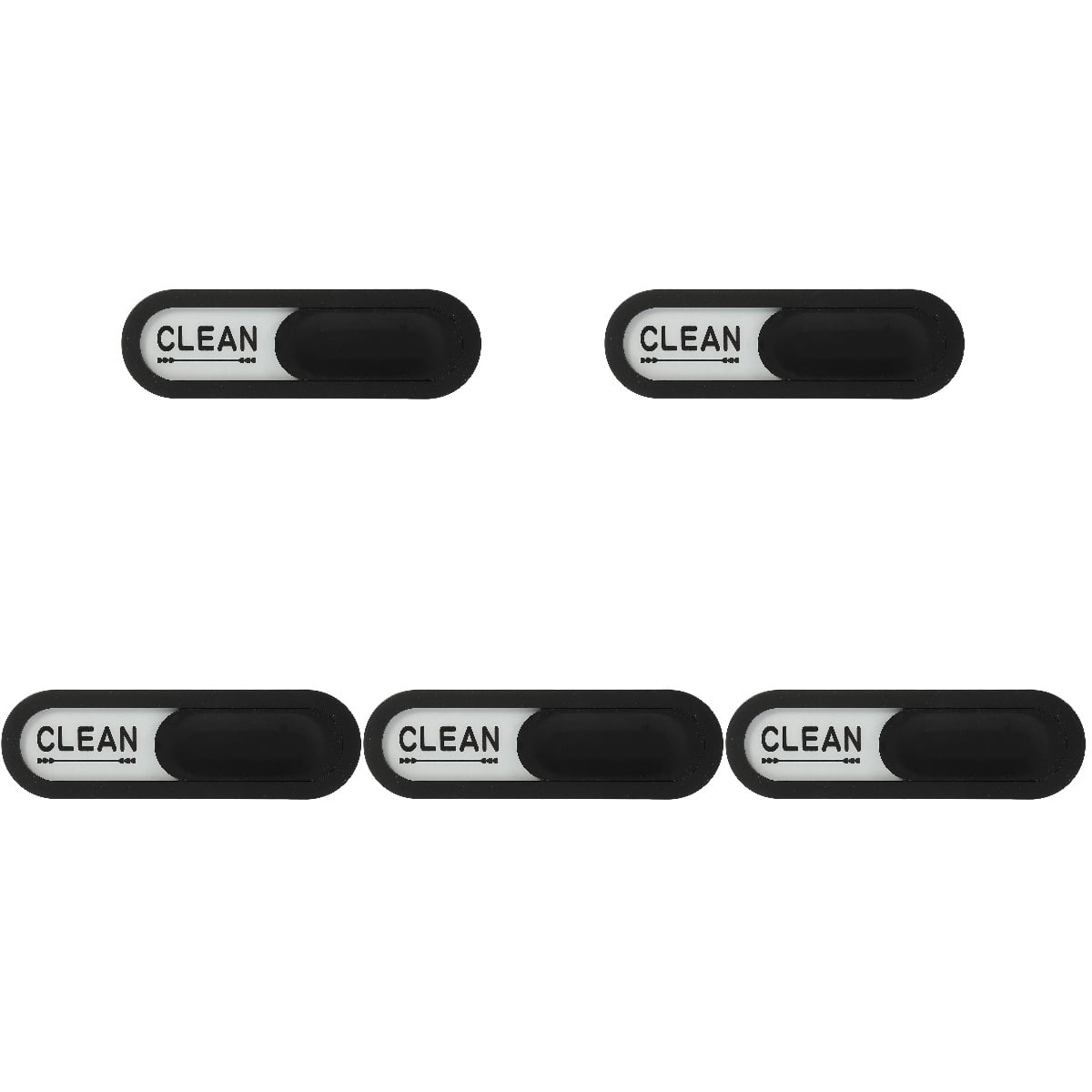 5 Count Dish Washer Sign Clean Indicator Tile Magnet Sliding - Walmart.com