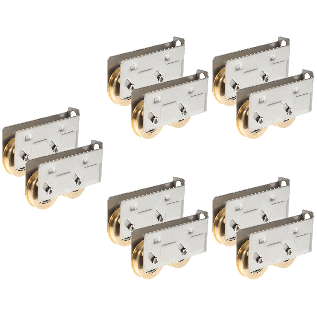 5 Count Door Roller Patio Screen Rollers Rail Sliding Hardware ...