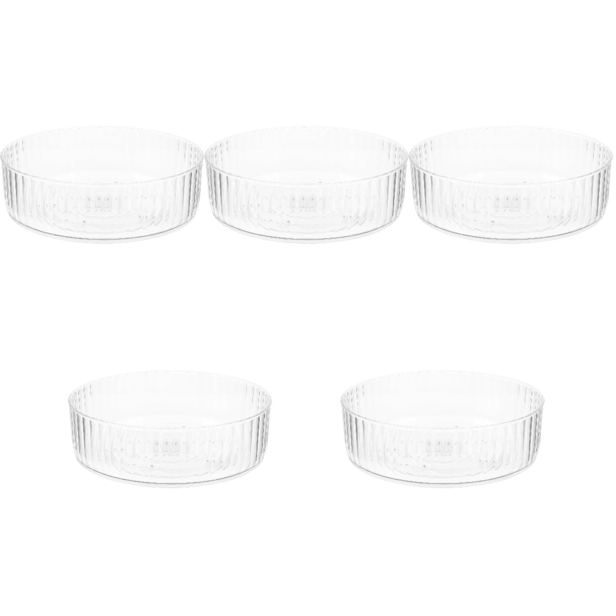 5 Count Drawer Storage Turntable Rotating Spice Rack 22.2X22.2X6.8CM ...