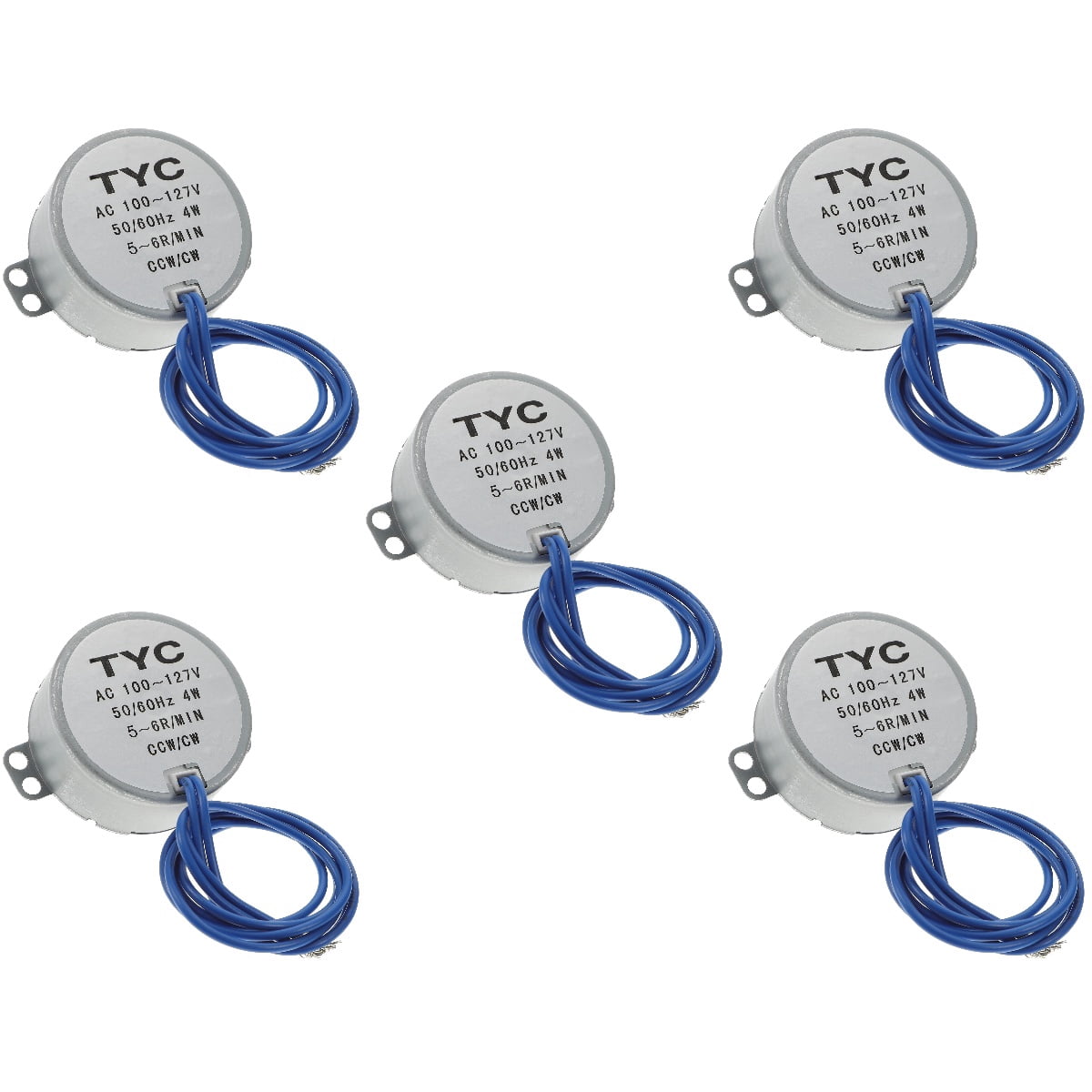 5 Count Electric Fan Motors Rotating Low Consumption - Walmart.com