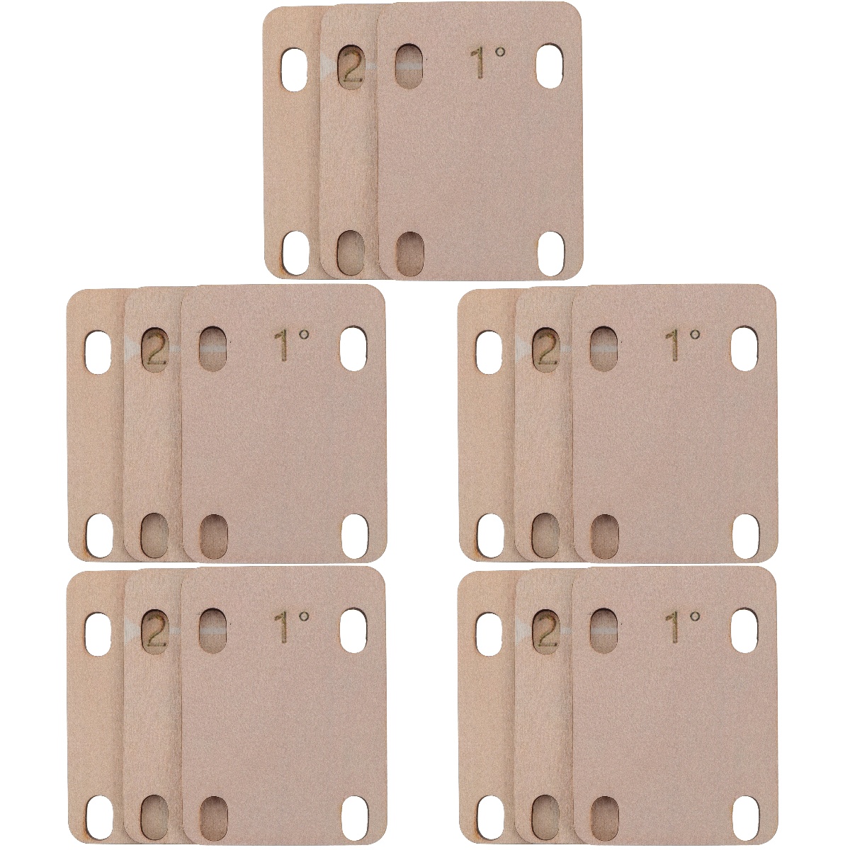 5 Count Electric Guitar Neck Spacer Damage Prevention Angle Adjustment ...