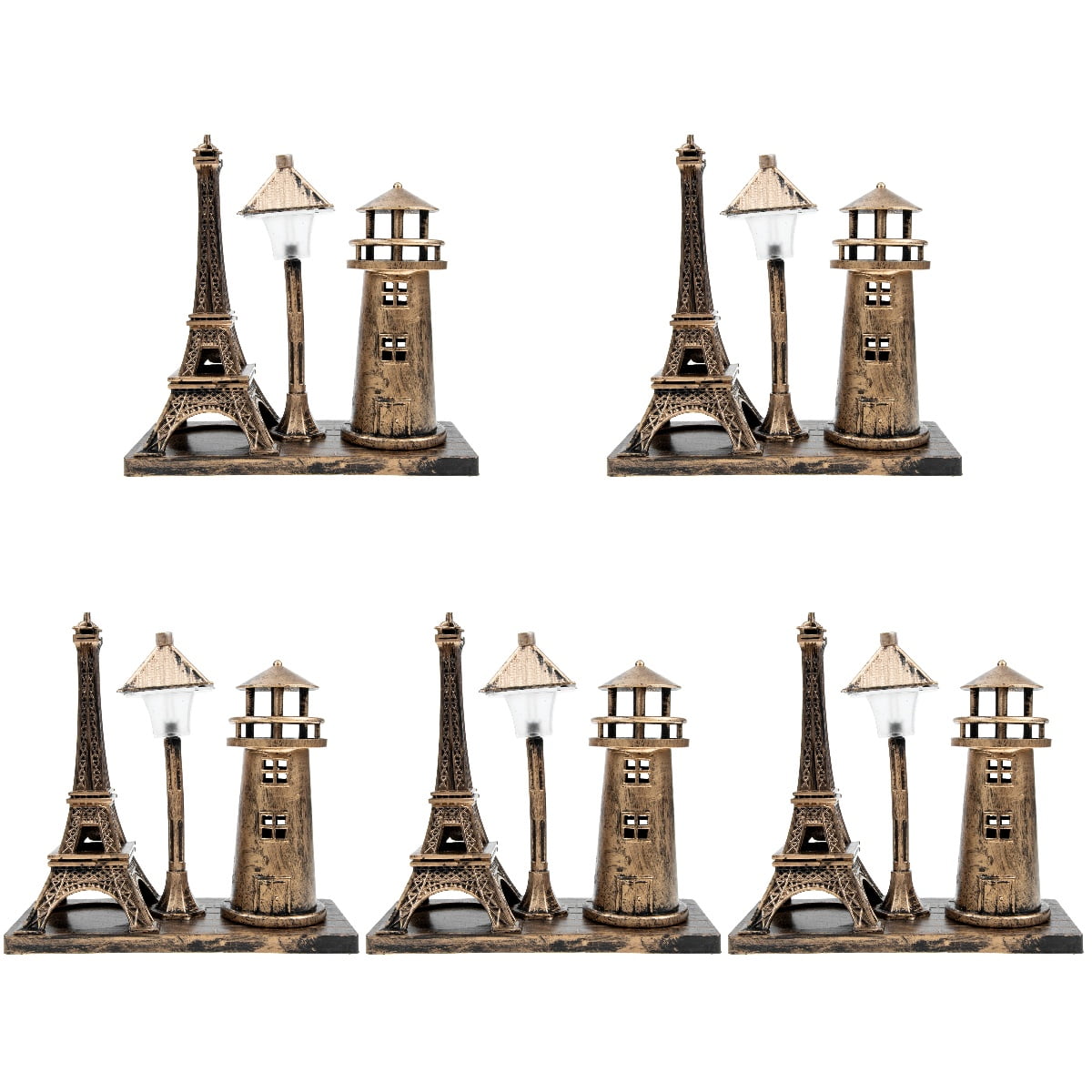 5 Count Floor Standing Tube Light Tall Lamp Color Changing Ornaments ...