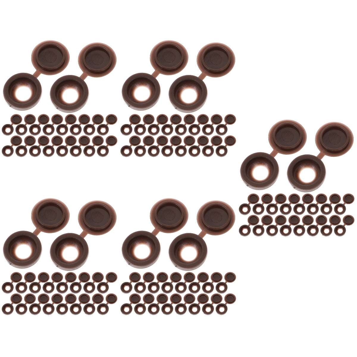 5 Count Hinge Screw Cap Sink Caps for Doorbell Kitchen Cabinet Hinges ...