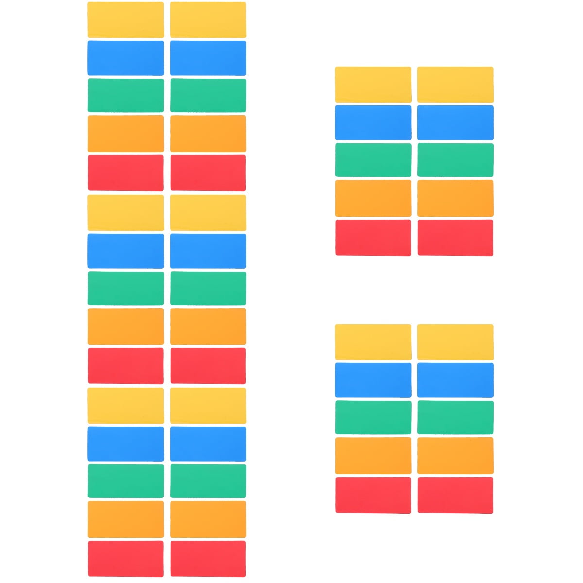 5 Count Labels Wipe Warehouse Classroom Whiteboard - Walmart.com