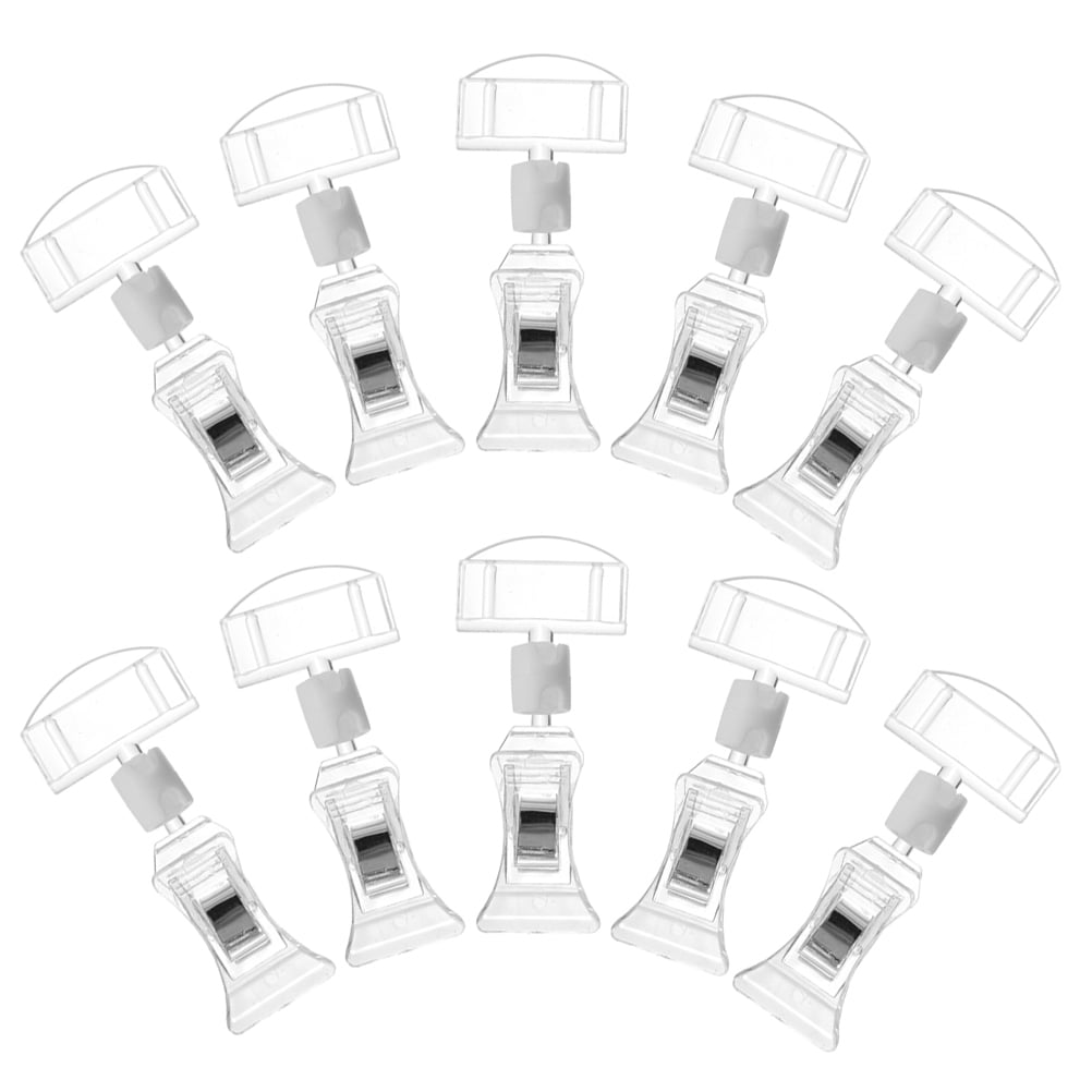 5 Count Novelty Teapot Acrylic Advertising Folder Price Tag Holder ...