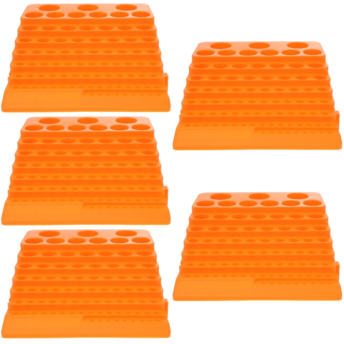 5-Pack Parts Bit Storage Rack Holder for Milling, Compatible with ...