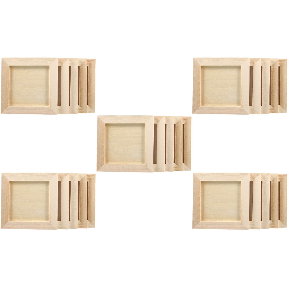 5 Count Photo Frame Crafts DIY Clay Picture Parent-child Frames ...