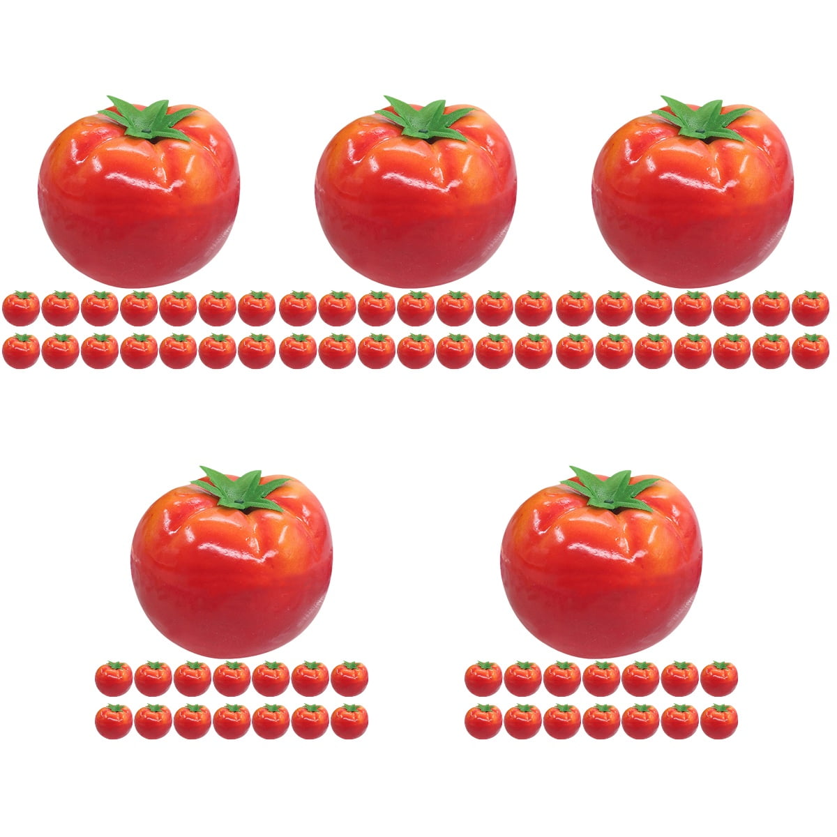5 Count Plant Fruit Artificial Tomato Simulation Vegetables Shop ...