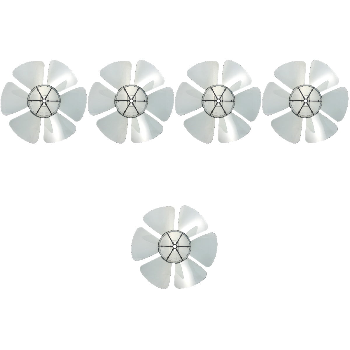 5 Count Powered Electric Fan Blade Pedestal Fan Blade Office 24.00X24 ...