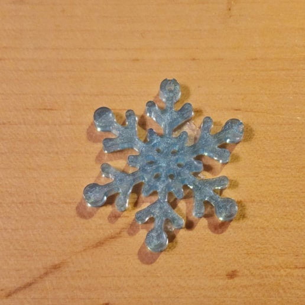 5 Count, Small Snowflake, Saxon's Handmade Crafts, LLC, Christmas ...