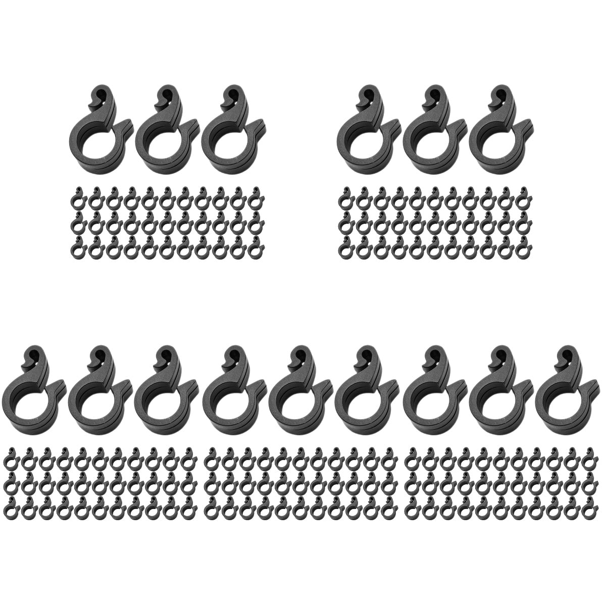 5 Count Soaker Hose Water Globes Drip Irrigation Pipe Clamp - Walmart.com