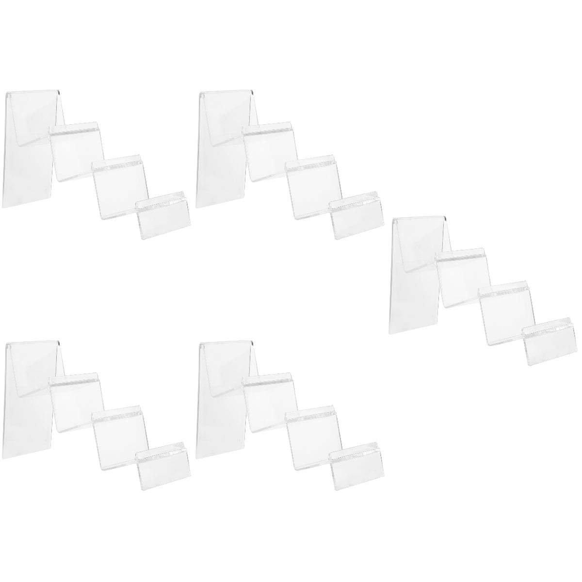 5 Count Tote Display Stand Tiered Design Exhibition - Walmart.com