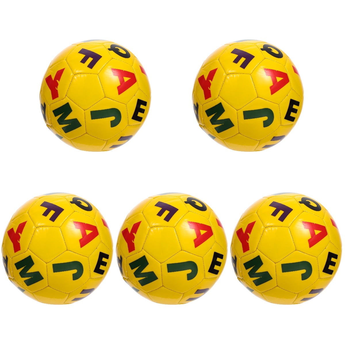 5 Count Toy Soccer Children's Pvc Football Toddler - Walmart.com