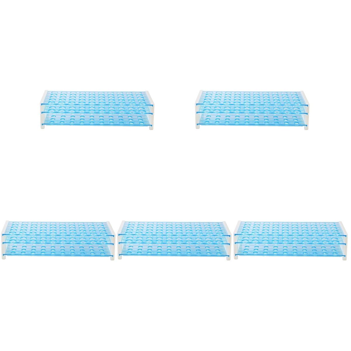 5 Count Tube Racks Sample Dispenser Leak Propagation Sky-blue - Walmart.com