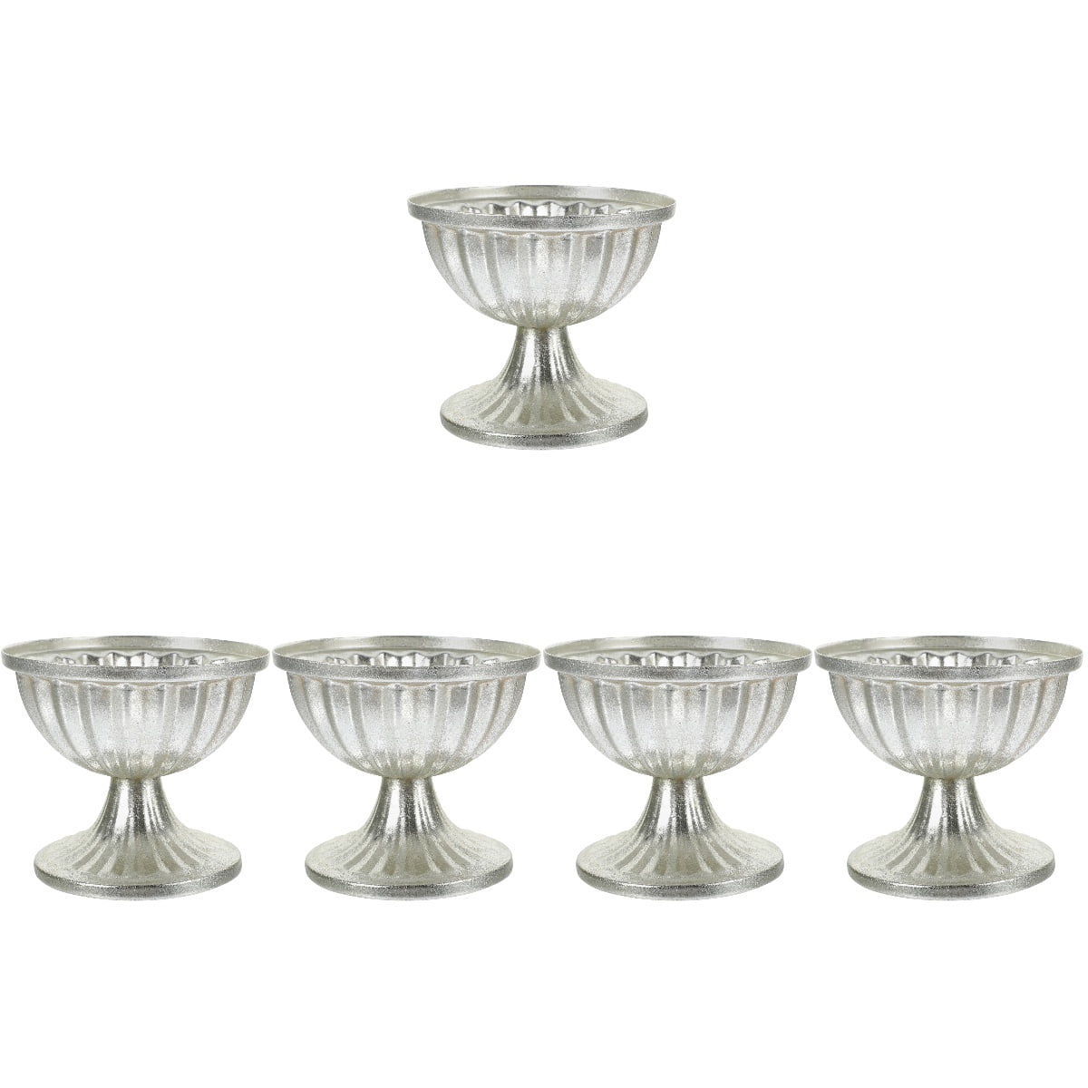5 Count Urns for Flower Arrangements Silver European Style Pot ...