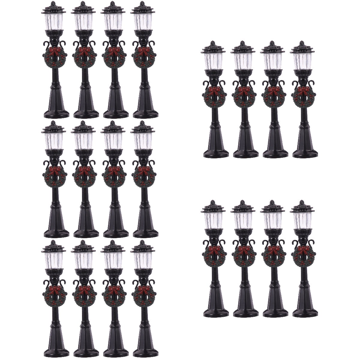 5 Count Village Fairy Lamp Doll House Street Light DIY Landscape ...