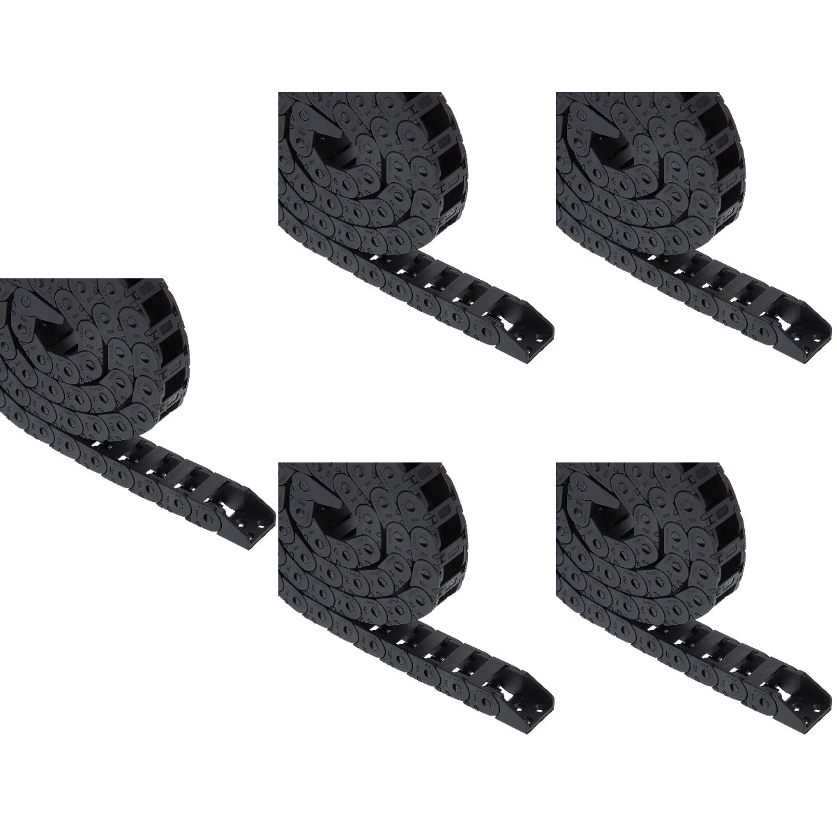 5 Count Wire Unbreakable Tanks Chain Cable Carrier Drag Travel ...