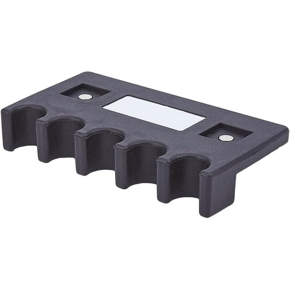 5 Cue Pool Stick Holders Self Adhesive Plastic Billiard Cue Stick Rack ...