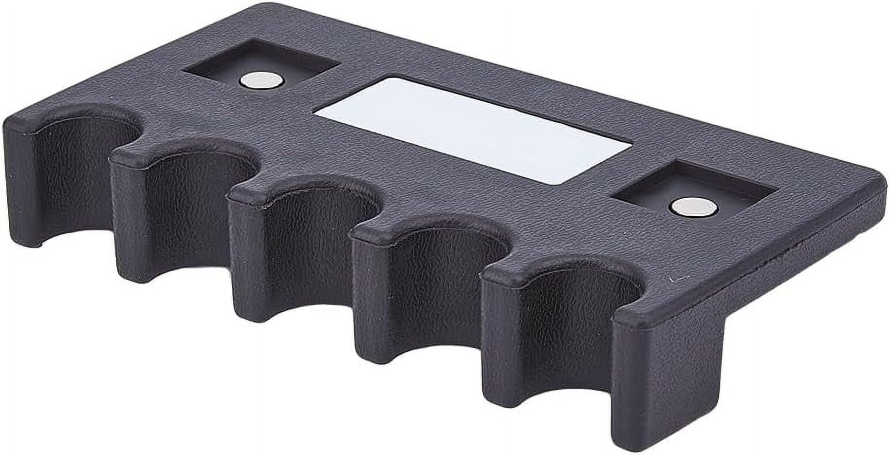 5 Cue Pool Stick Holders Self Adhesive Plastic Billiard Cue Stick Rack ...