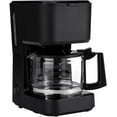 5 Cup Drip Coffee Maker, Coffee Machine with Glass Coffee Pot (0.8 Qt ...