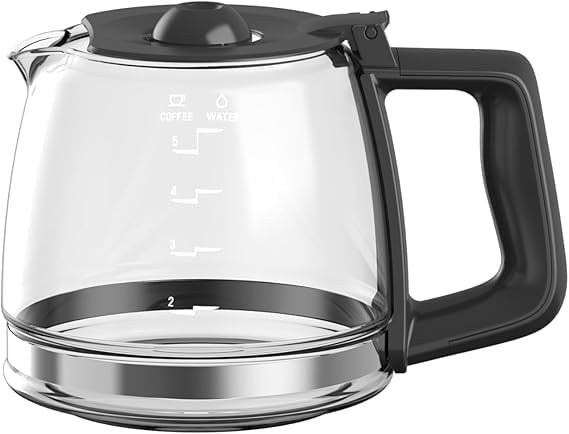 5 Cup Glass Carafe Pot for BLACK+DECKER 5-Cup Coffeemaker, DCM600B ...