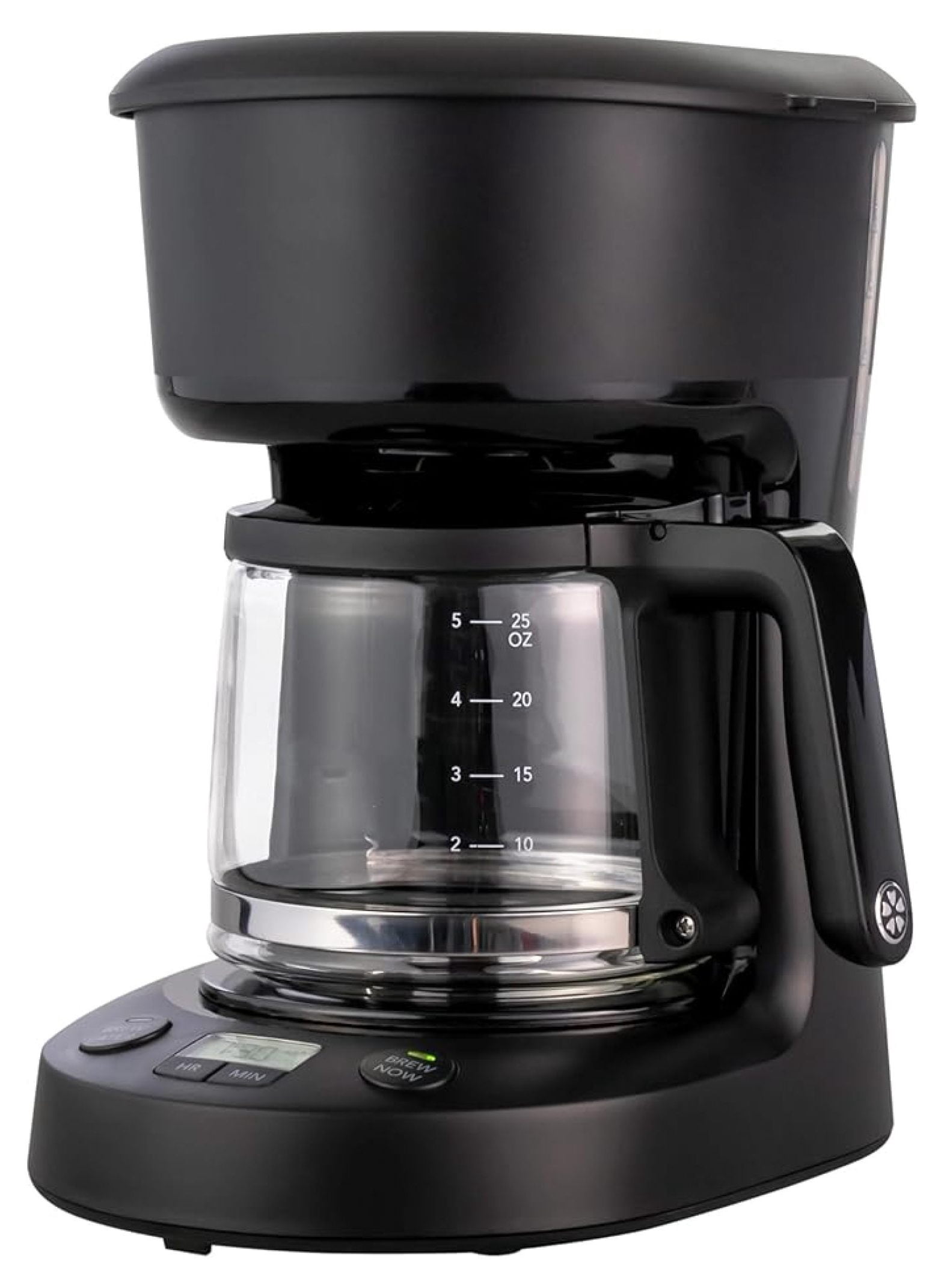 5-Cup Programmable Coffee Maker - Auto Shut-Off & Keep Warm Function ...