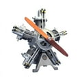 5-Cylinder Radial Engine assembly model kit - Walmart.com