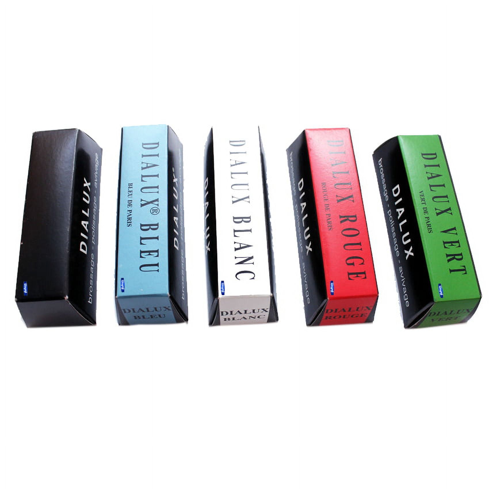 5 DIALUX ROUGE Jewelers French Polishing Bars Jewelry Luster Buffing ...