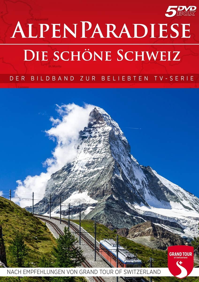5 DVDs Alpenparadiese - Die schöne Schweiz (DVD) Various - Walmart.com