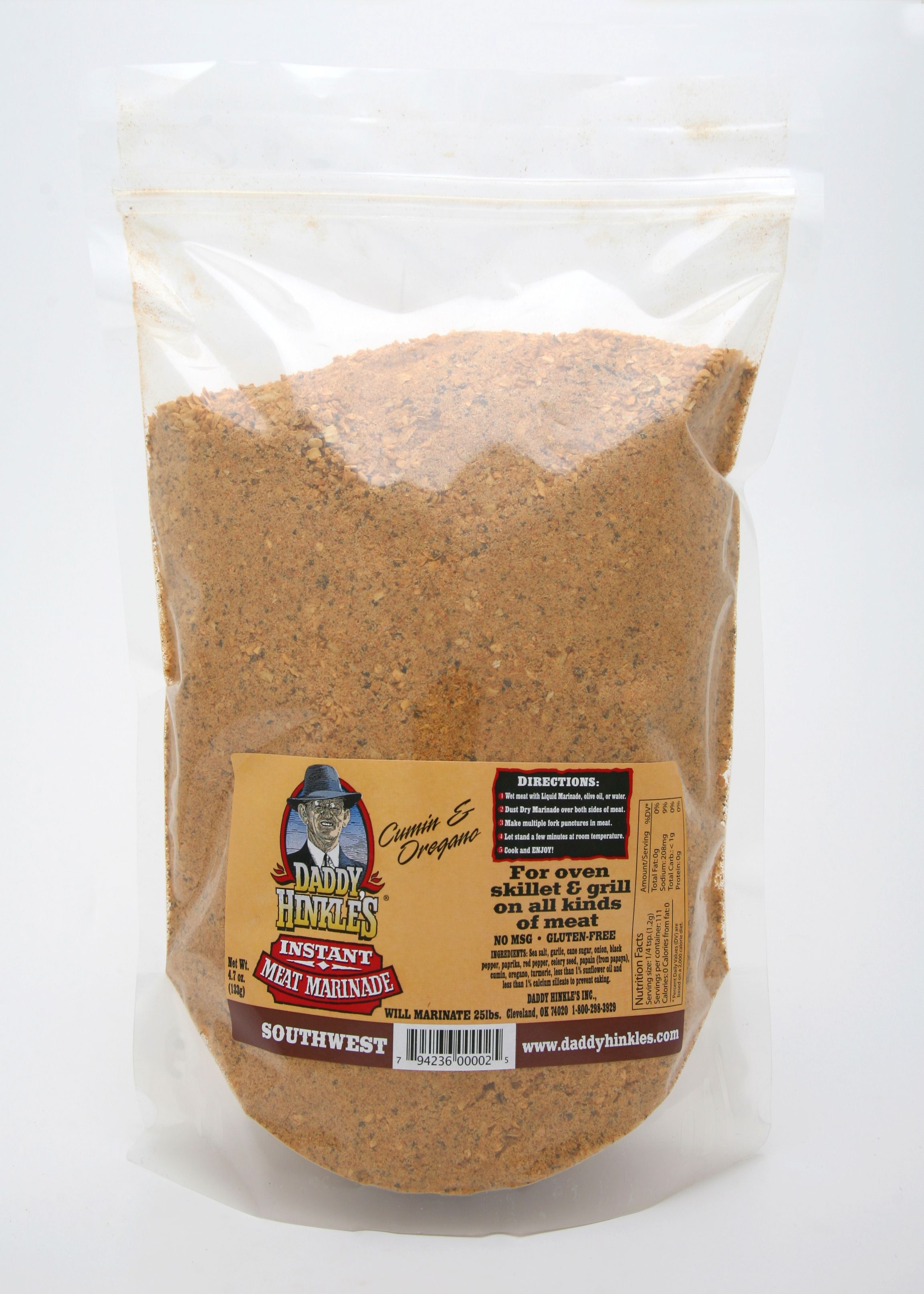 5# Daddy Hinkle's Southwest Seasoning Marinade (Bulk 80oz) - Walmart.com
