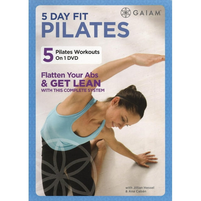 5 Day Fit Pilates Exercise Video - Fitness Workout DVD - Walmart.com