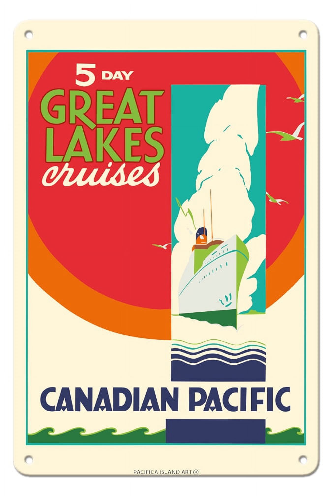5 Day Great Lakes Cruises - Canadian Pacific Navigation - Vintage Ocean ...