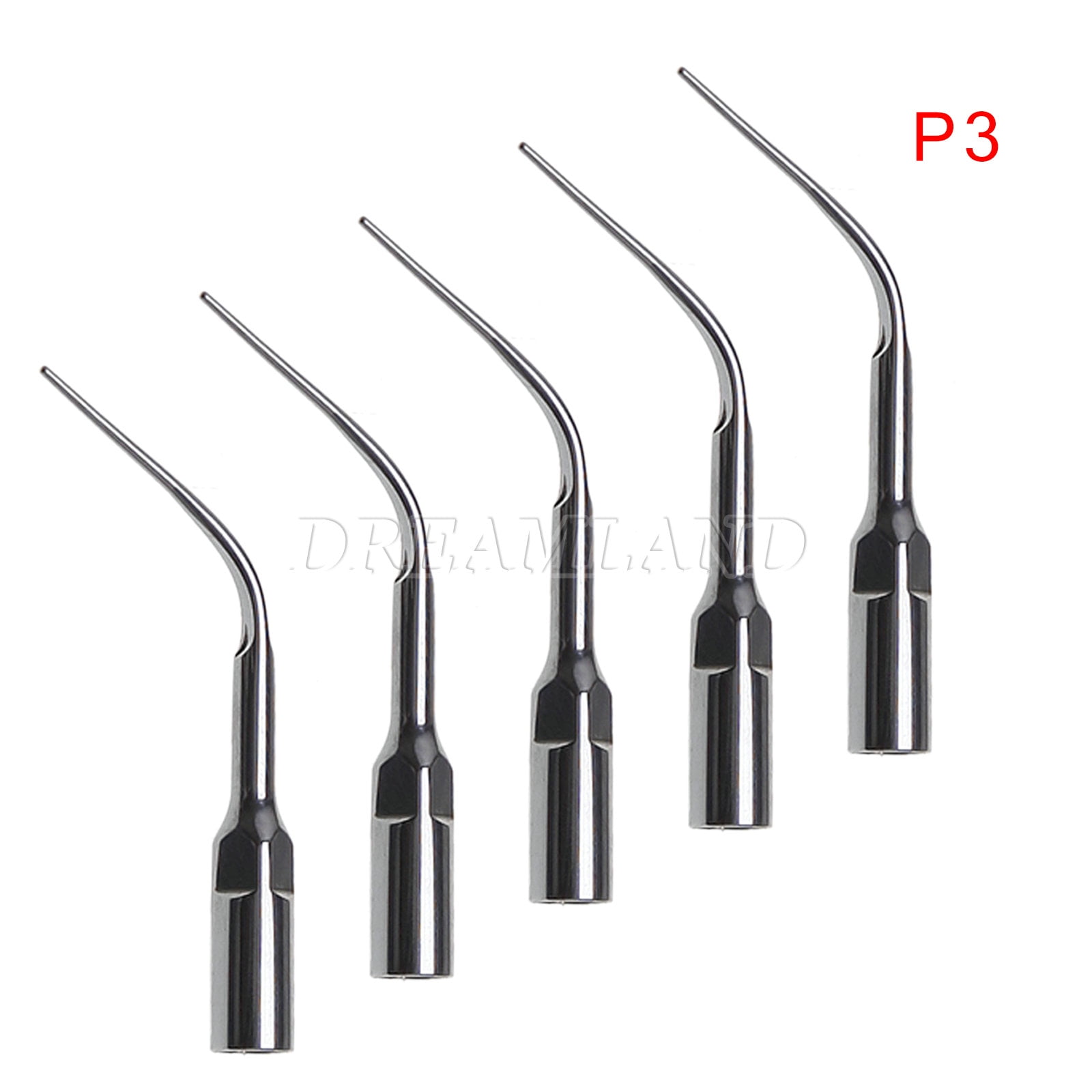 5 Dental Ultrasonic Perio Scaler Tip P3 For EMS WOODPECKER SKYSEA ...