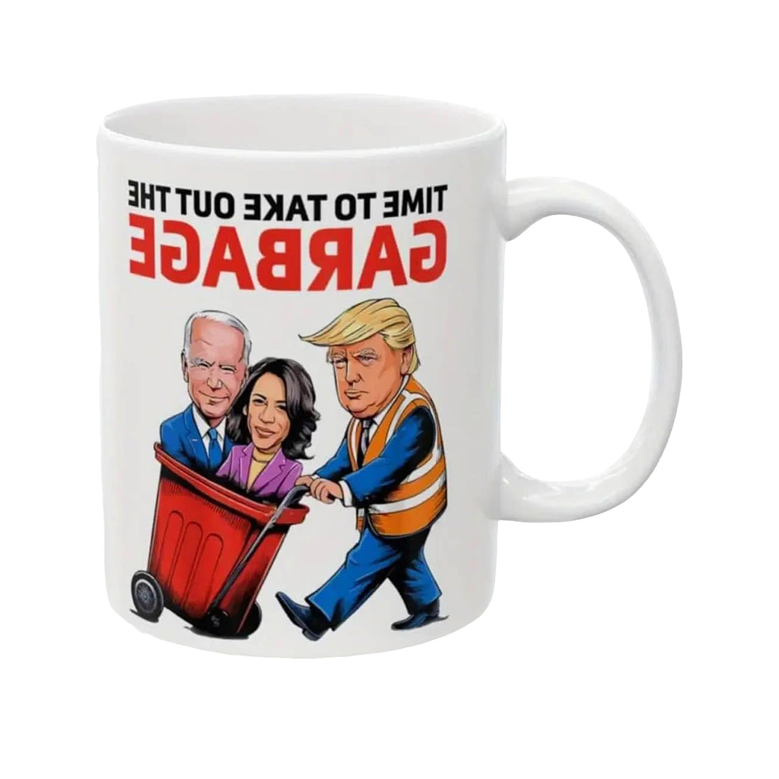 5 Designs Funny Novelty Coffee Mug 2024 Election President (Trum-p ...